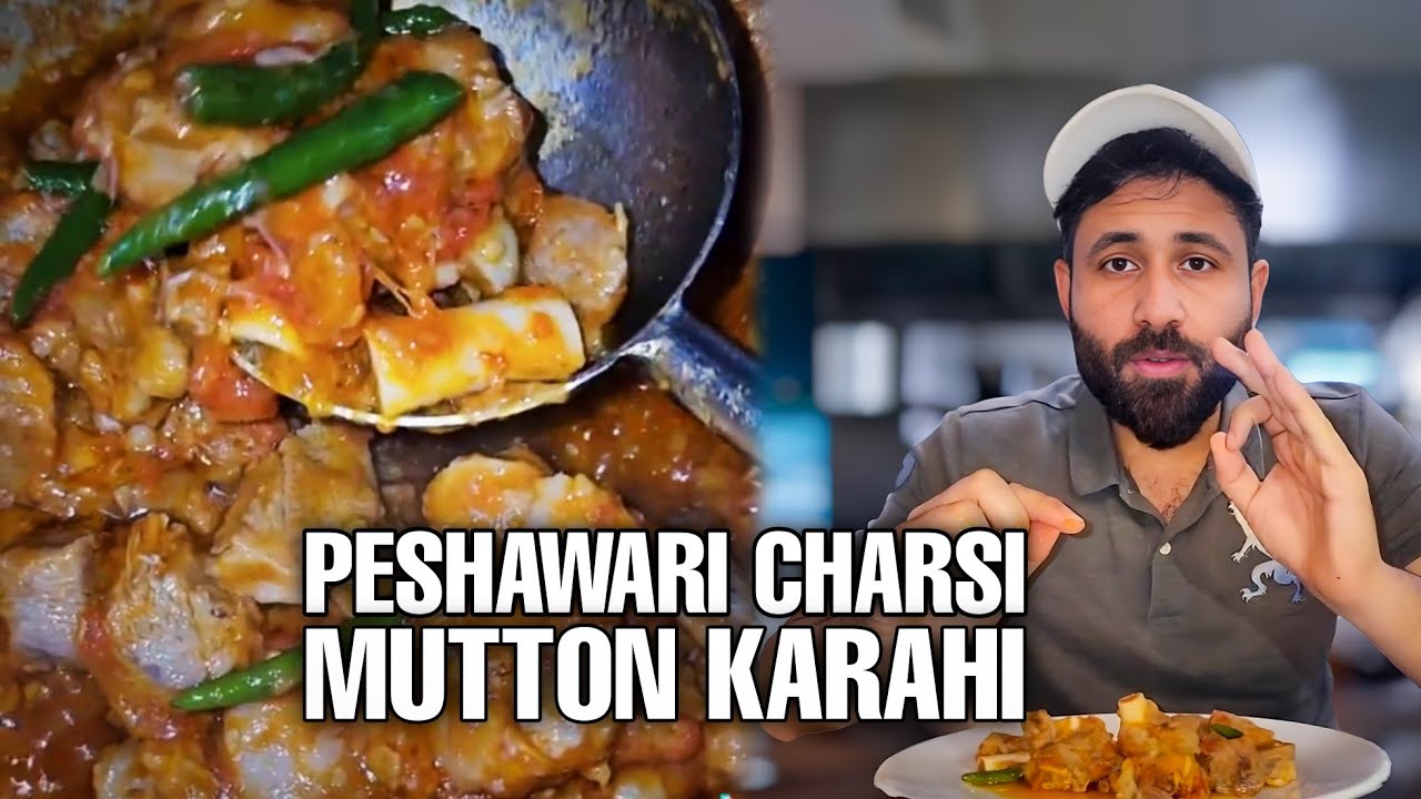 Peshawari Charsi Mutton Karahi | Recipe | Haseebee - YouTube