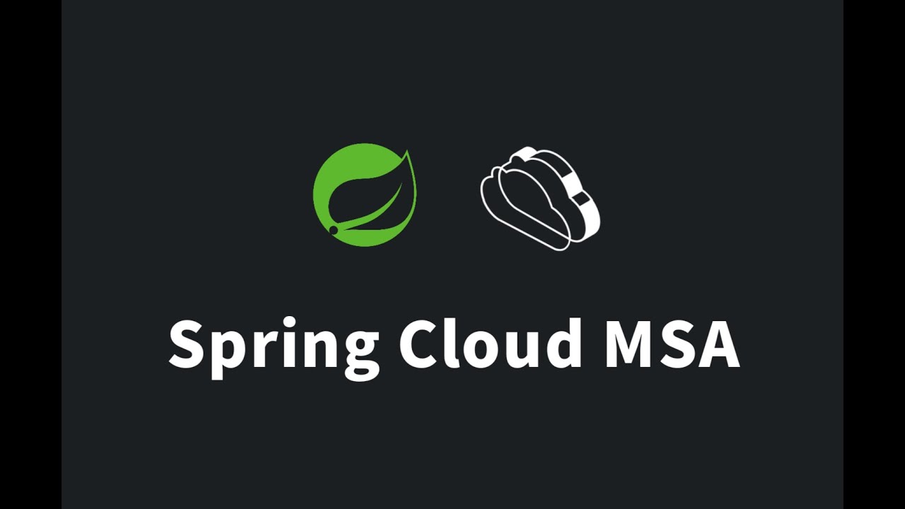 스프링 클라우드 MSA 2 : 스프링에서 MSA - YouTube