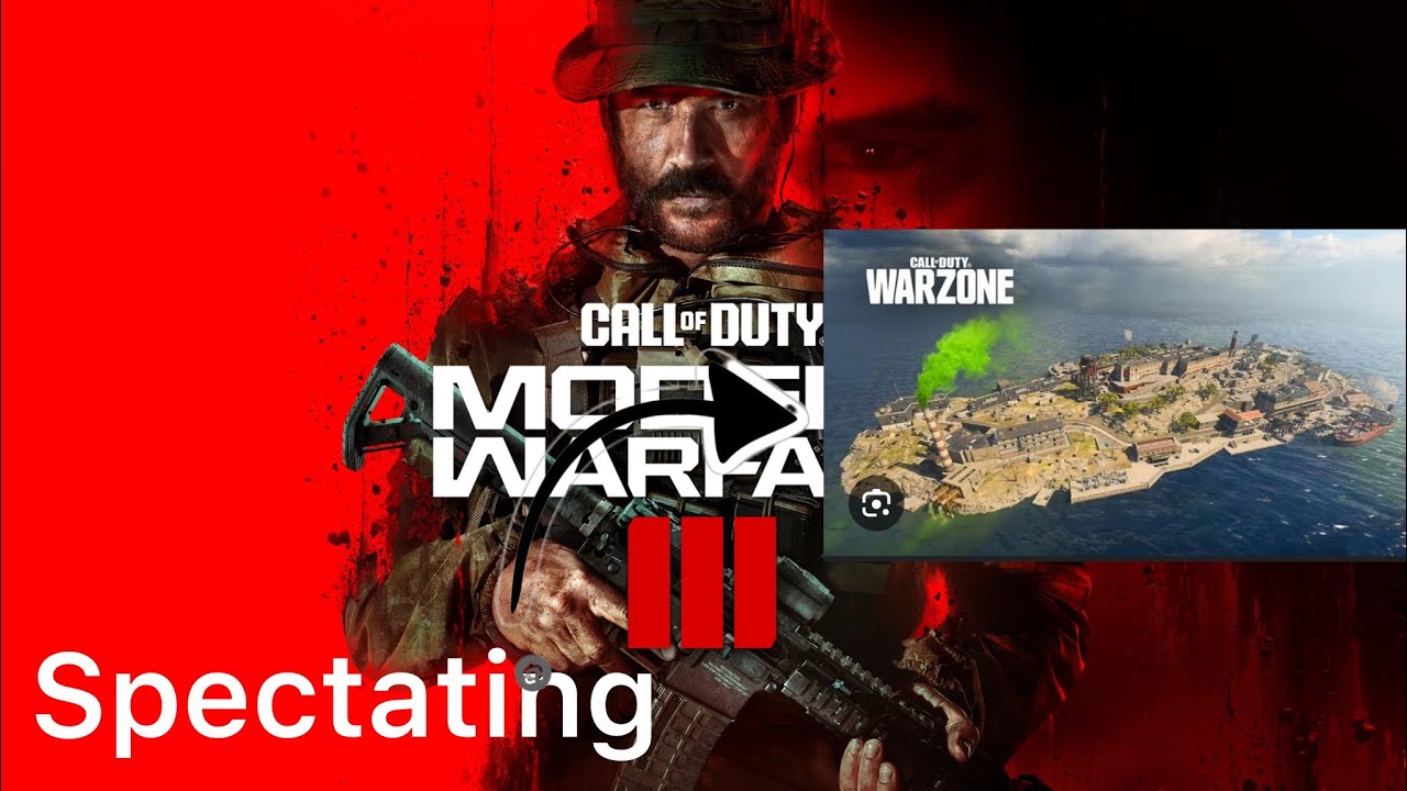 Spectating in rebirth on modern warfare 3 - YouTube