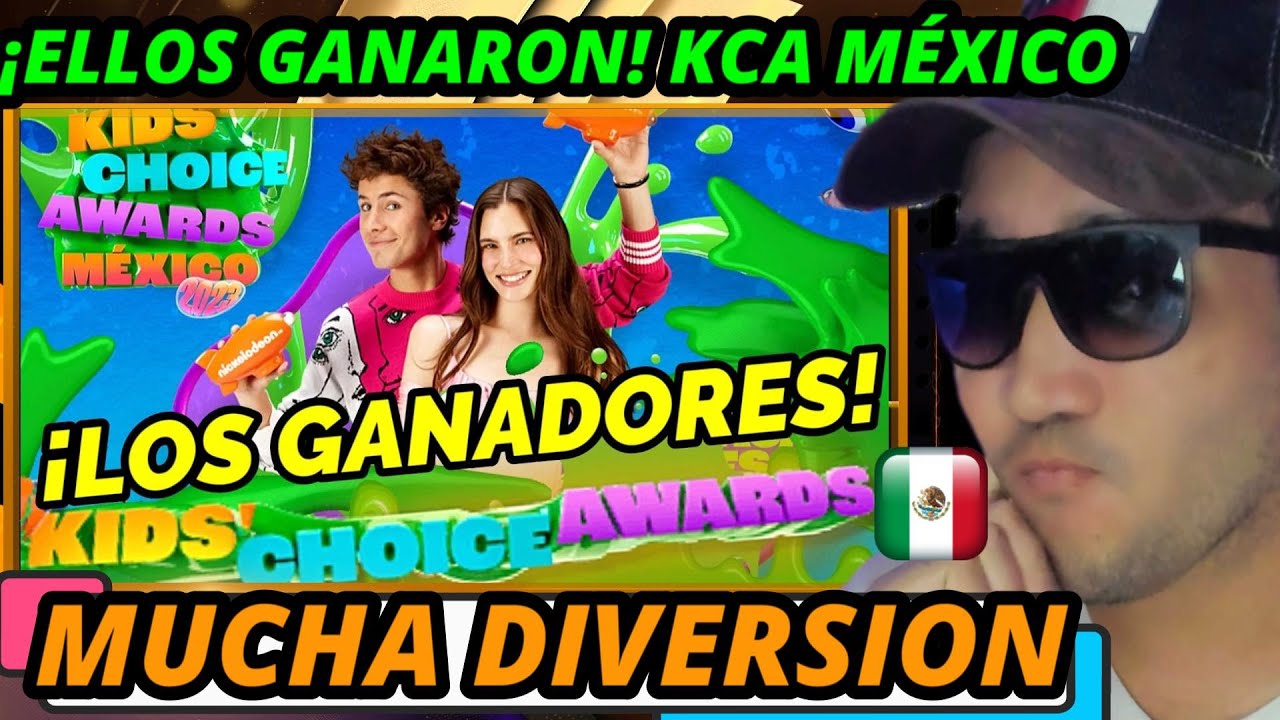 Los GANADORES de los Kids Choice Awards MÉXICO 2023 (KCA México 2023 ...