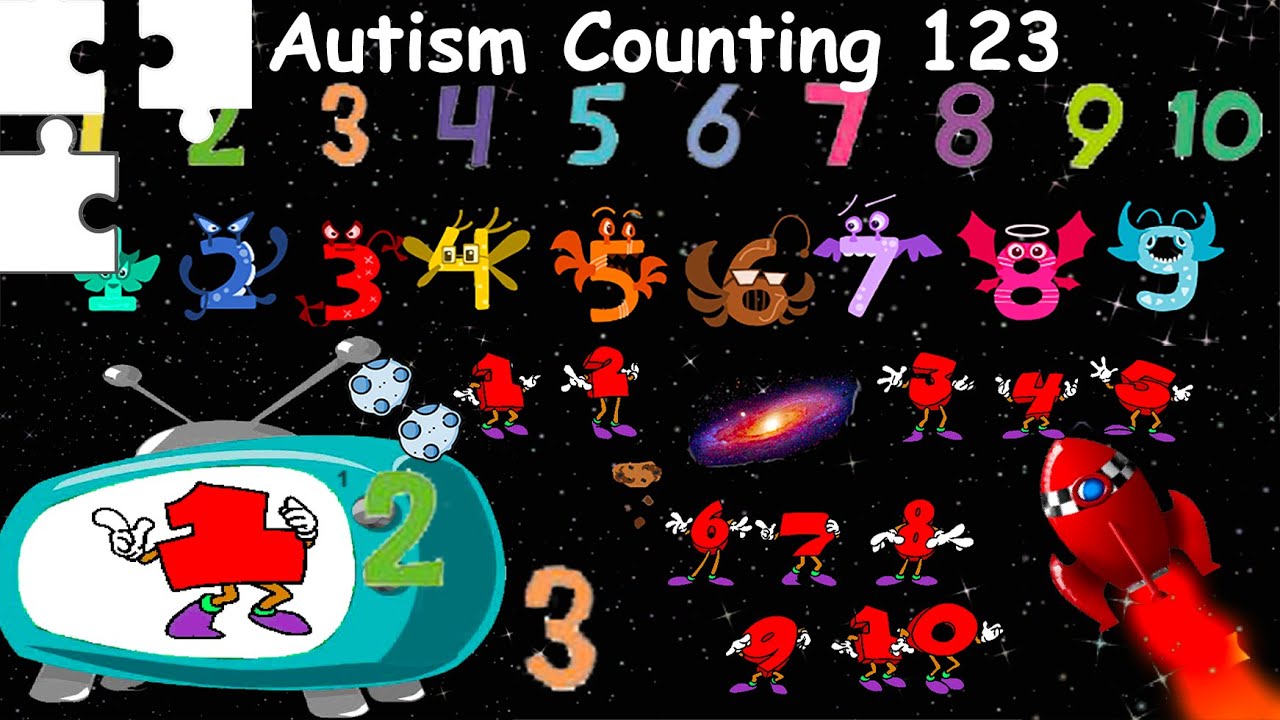 Autism Counting 123 App Long Demo - YouTube