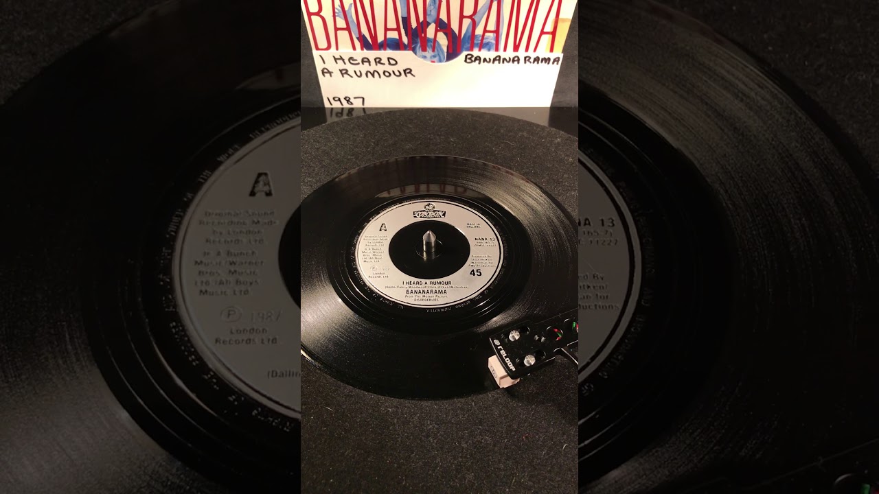 Bananarama- I Heard A Rumour ( Vinyl 45 ) From 1987 . - YouTube