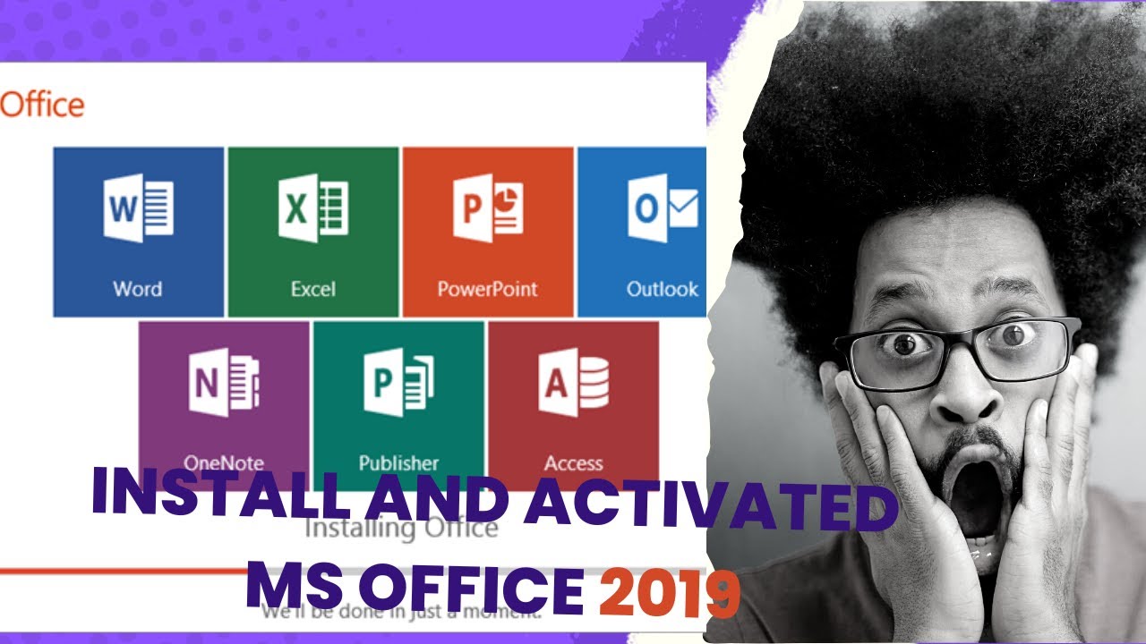 install and activated ms office 2019 32 bit and 64 bit - YouTube