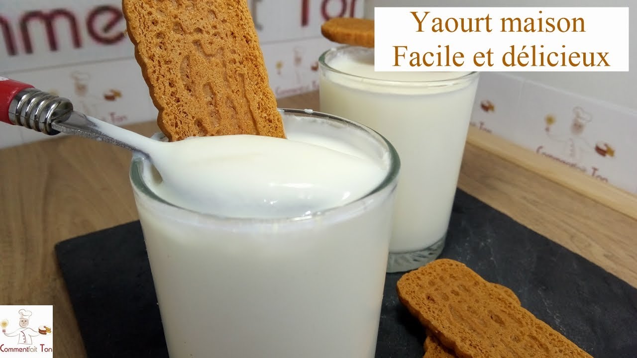 Yaourt maison - comment faire des yaourts maison facilement? - YouTube