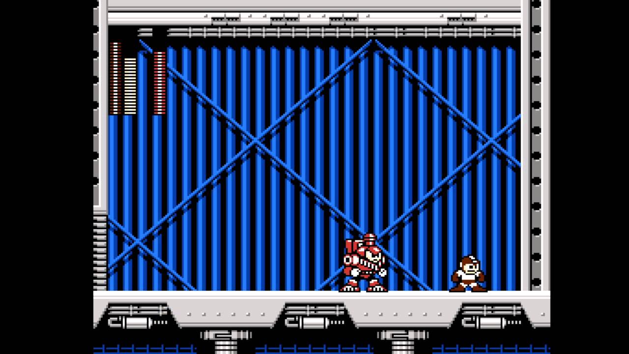 Mega Man Legacy Collection (Mega Man 5) Boss Battle Charge Man - YouTube