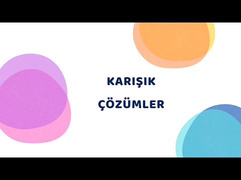 Güzel Sorular & Güzel Çözümler