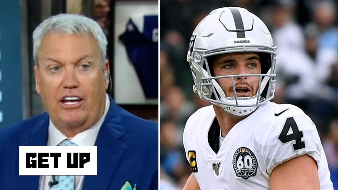 Rex Ryan reacts to Derek Carr fights back tears at podium in Raiders ...