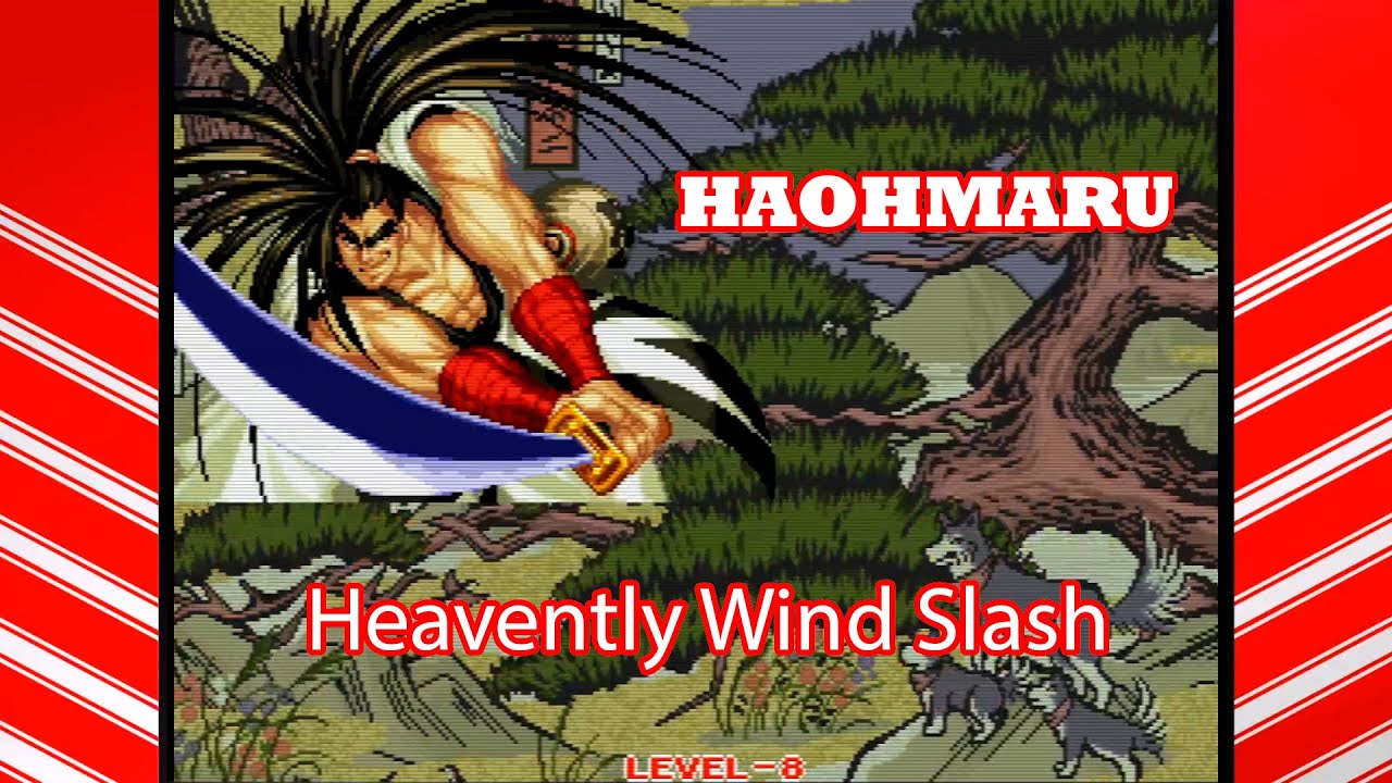 Samurai 2 - Haohmaru Heavently Wind Slash - YouTube