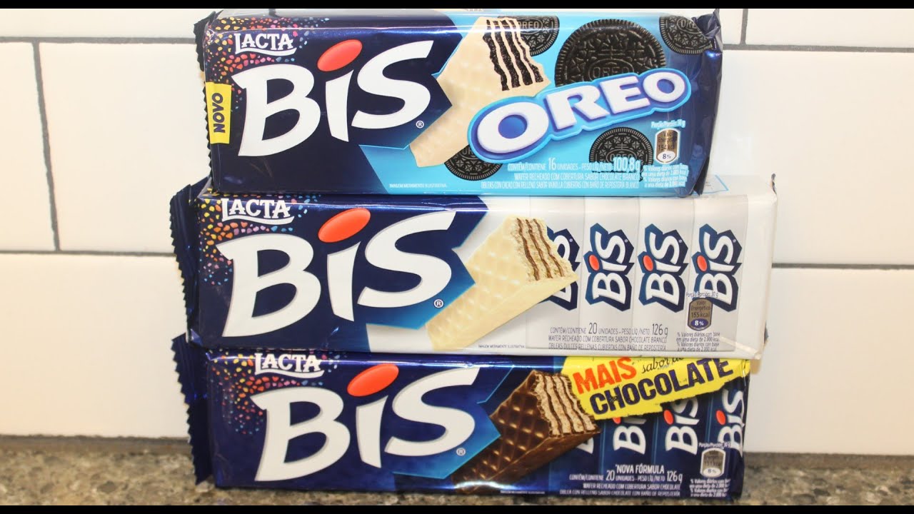 Lacta BIS: Oreo, White & Chocolate Review - YouTube
