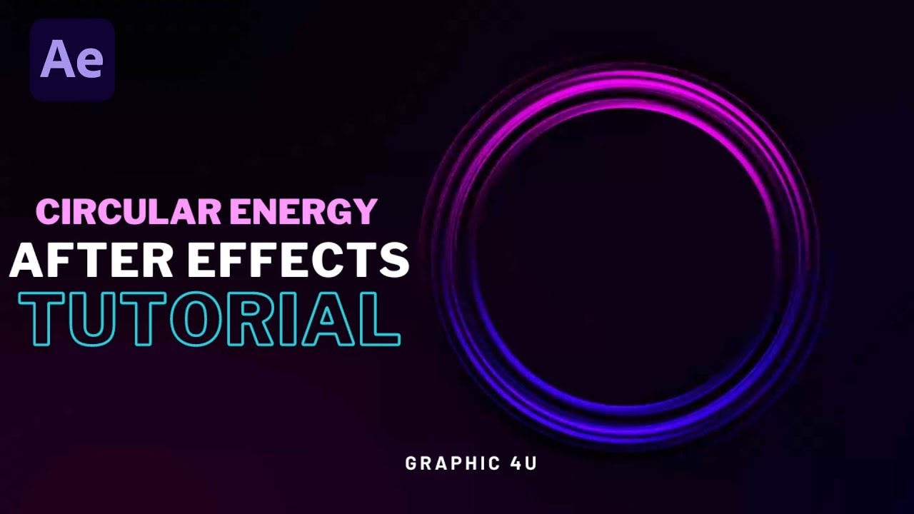 Circular Energy Effect - After effects Tutorial - YouTube