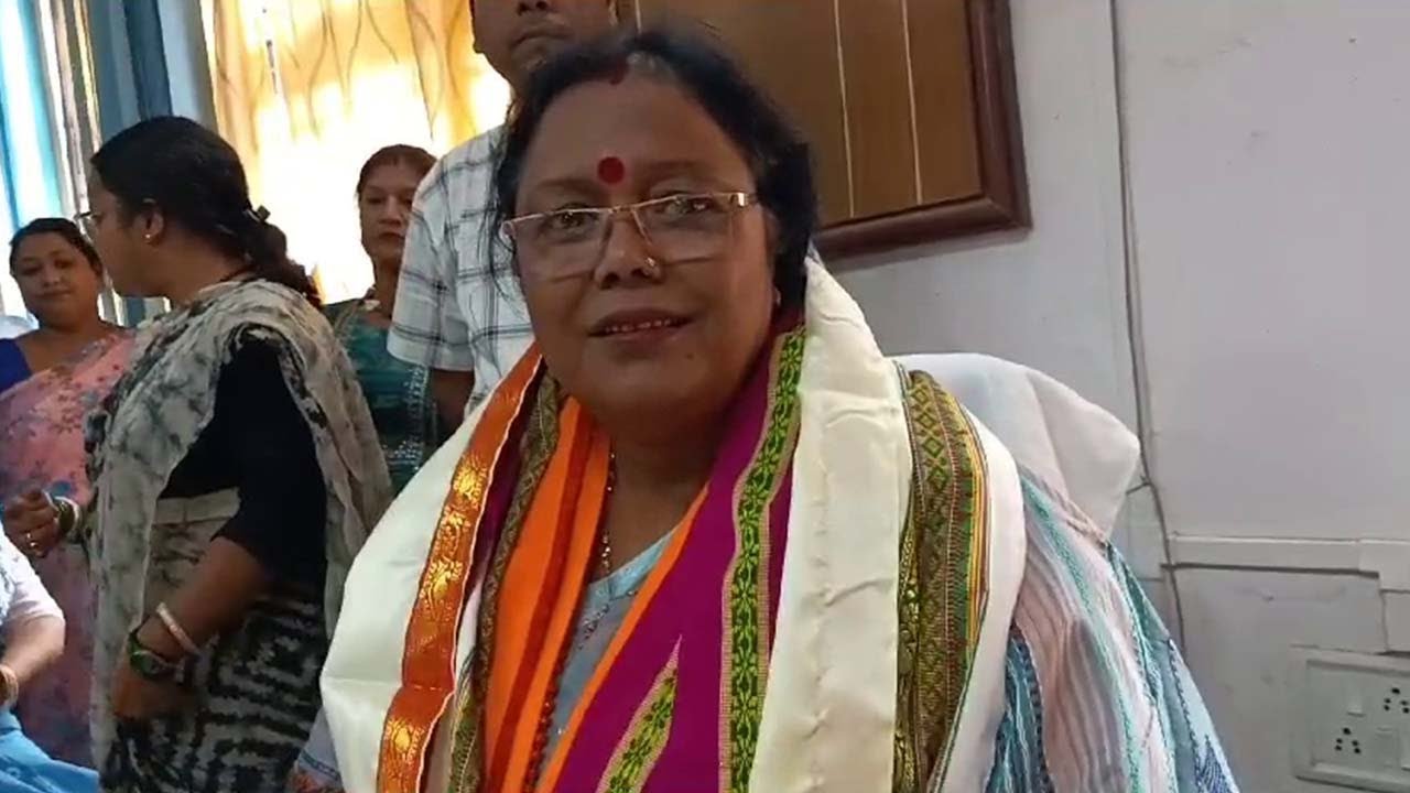 Jharna Debbarma took charge as the new chairman of the State Women's ...