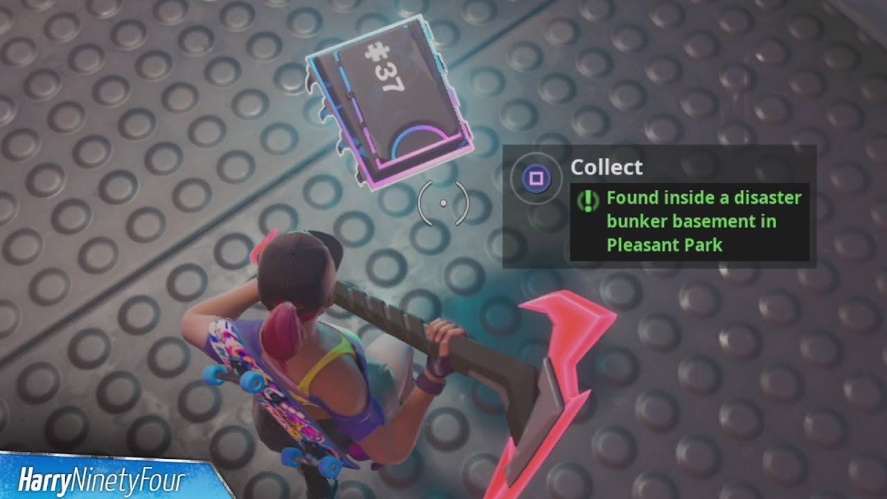 Fortbyte #37: Found Inside a Disaster Bunker Basement in Pleasant Park ...