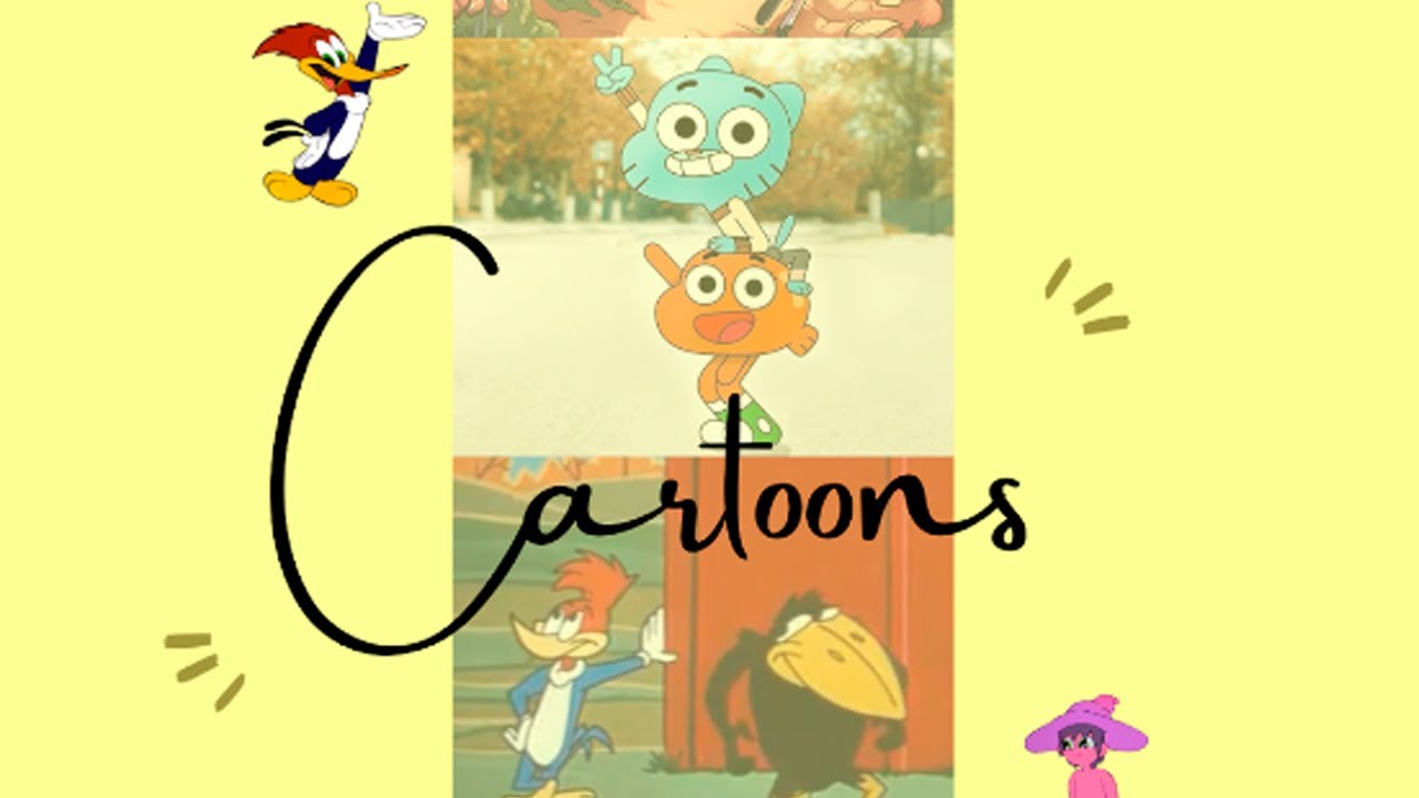 CARTOONS - English Project - YouTube