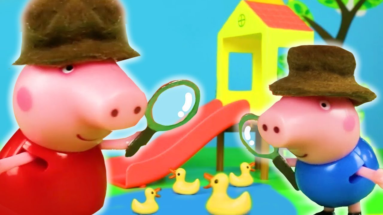 Peppa Pig Official Channel 🕵️‍♀️ Peppa Pig Stop Motion: Detective Peppa ...