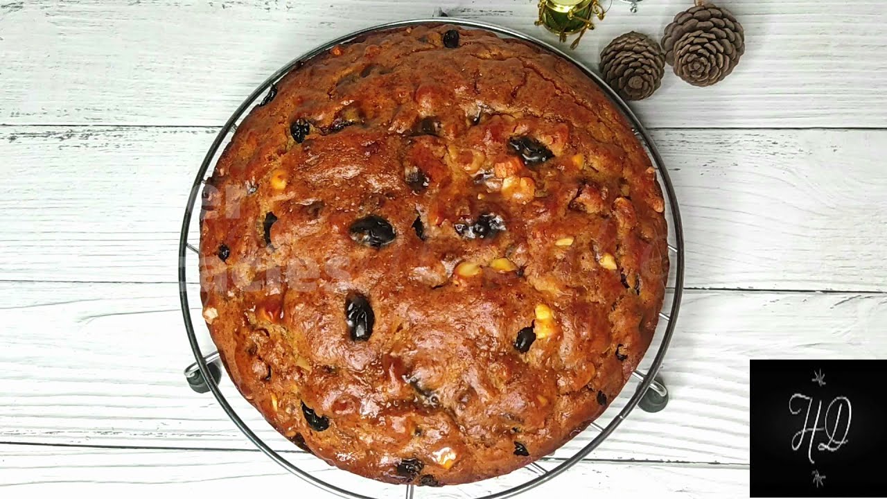 Fruit Cake Recipe | Christmas Cake Recipe | Easy Fruit Cake Recipe ...
