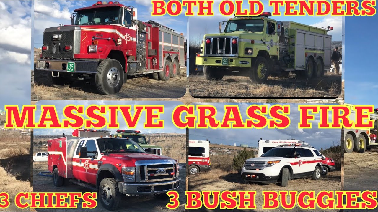 **MASSIVE GRASS FIRE/ANCIENT RARE UNITS** Tenders, Bush Buggies ...