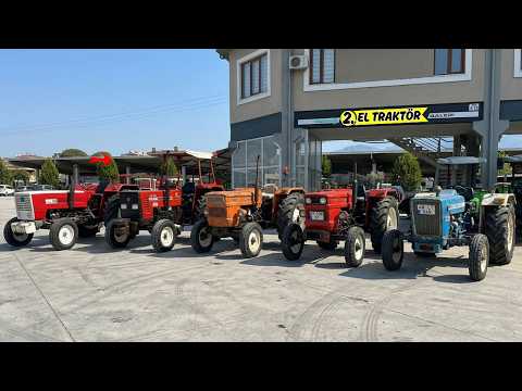 KOLAY BULAMAZSIN! En Çok Satılan 2. El Traktörler (Türk Fiat 480, Ford 3000) 2. El Traktör Fiyatları