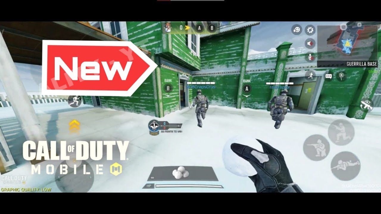 *NEW* Snowball Scuffle Mode on "Call of Duty: Mobile" Gameplay ...