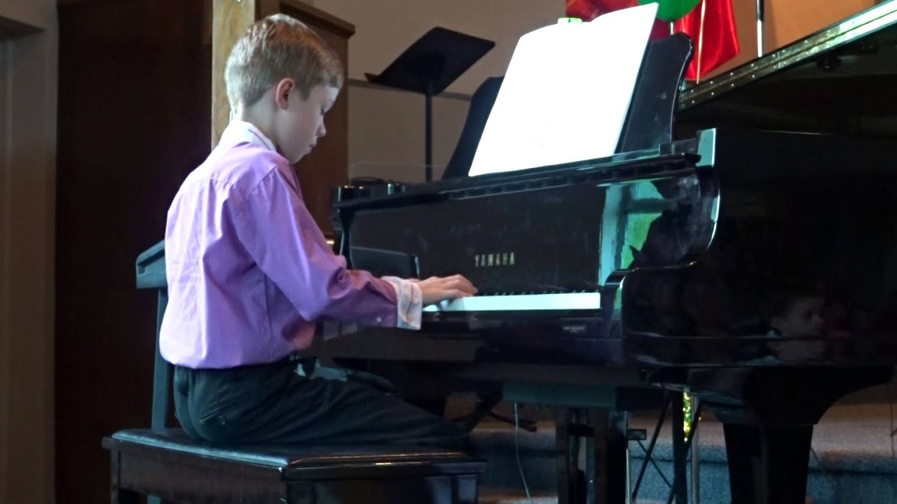 joshua piano recital "the hunt" 2015 - YouTube