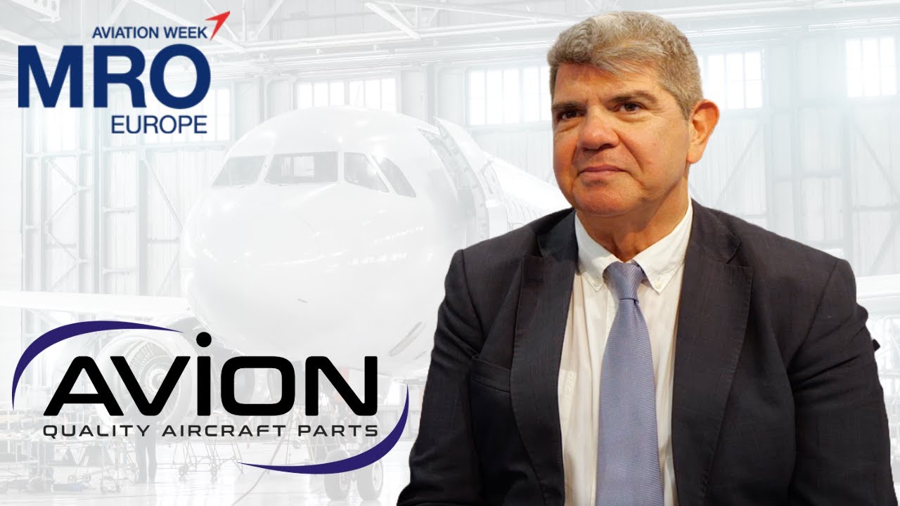 MRO Europe 2024: Ron Sever, CEO at Avion Systems - YouTube