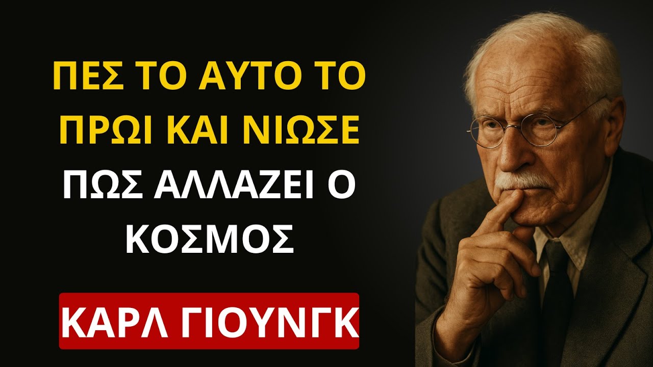 Η ΦΡΑΣΗ ΠΟΥ ΑΛΛΑΖΕΙ ΤΗ ΜΟΙΡΑ ΣΟΥ ΟΤΑΝ ΞΥΠΝΑΣ – ΚΑΡΛ ΓΙΟΥΝΓΚ - YouTube