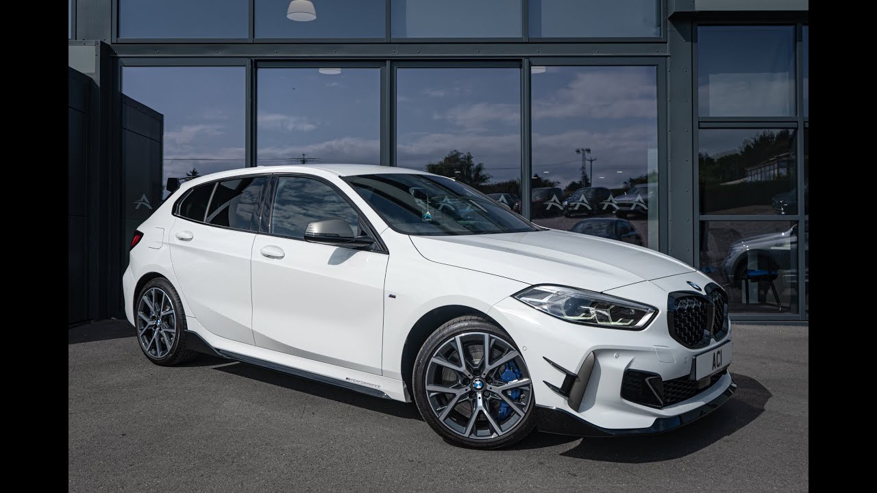 2021 71 BMW M135i XDrive Alpine White - YouTube