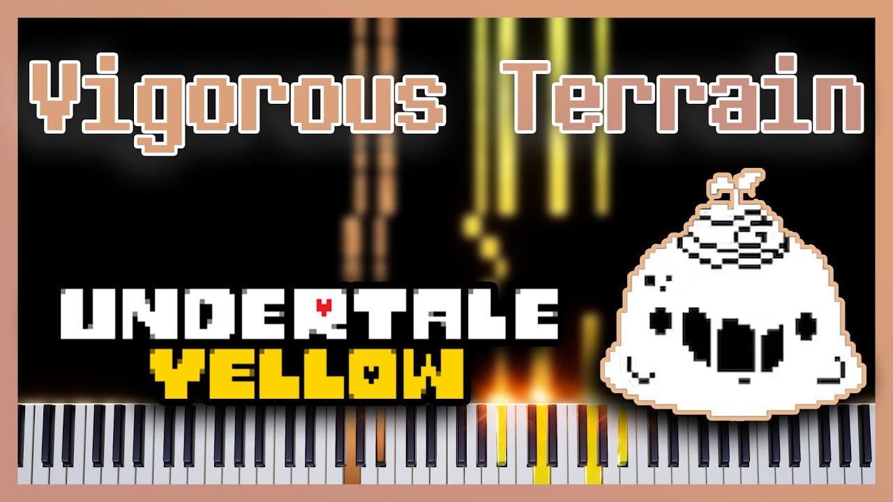 Vigorous Terrain [Piano Cover] - Undertale Yellow OST - YouTube