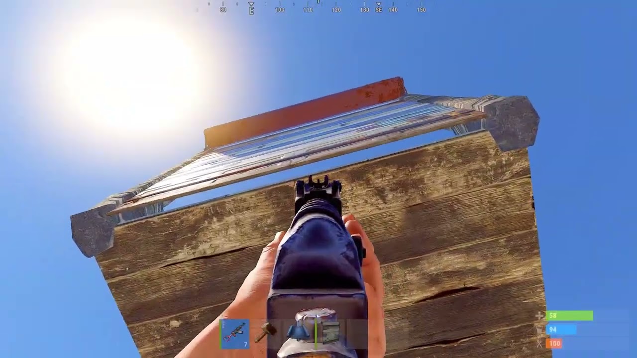 RUST the gap through which everything is visible bug/glitch - YouTube