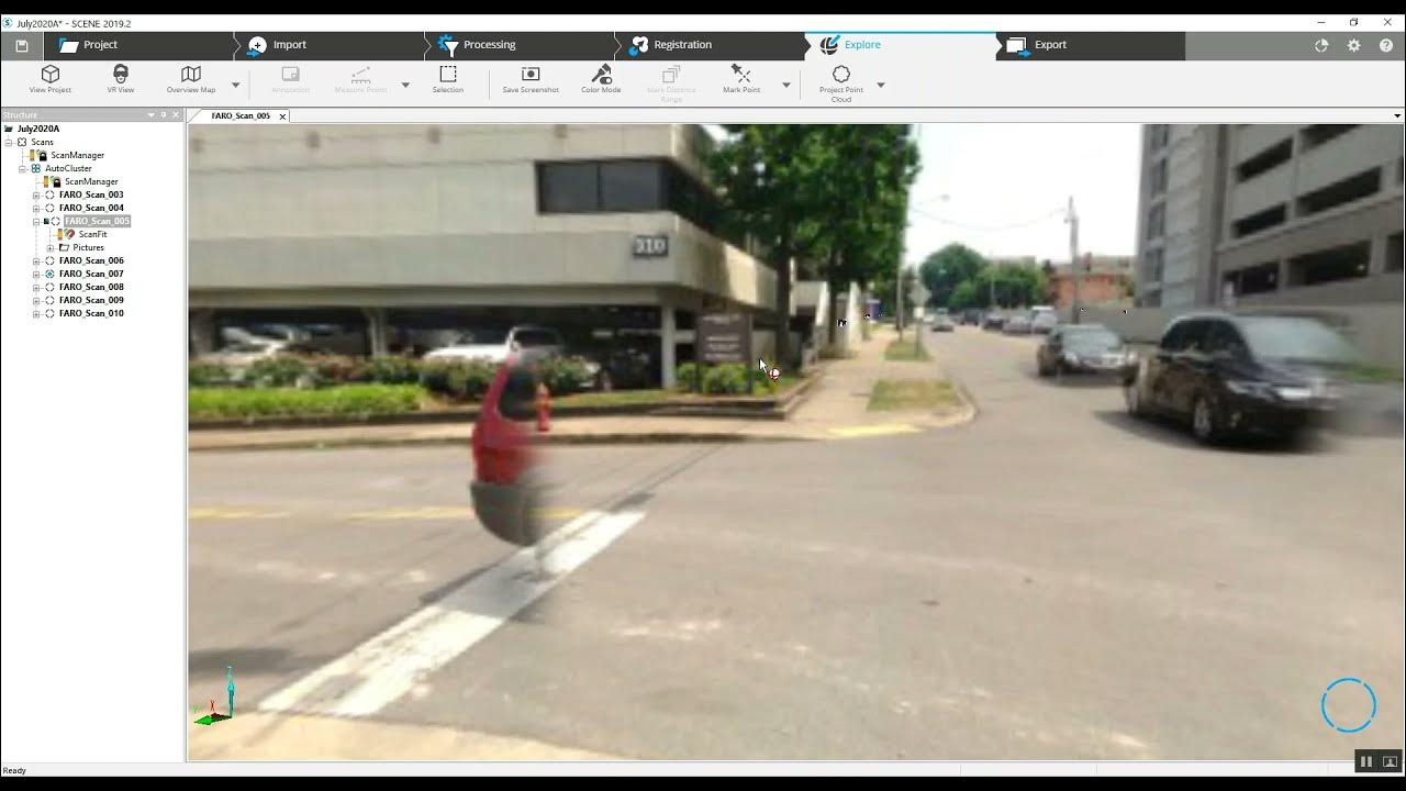 Atlantic Laser Scanning Tutorial FARO SCENE Creating Annotations In Point Cloud Scan Projects ...