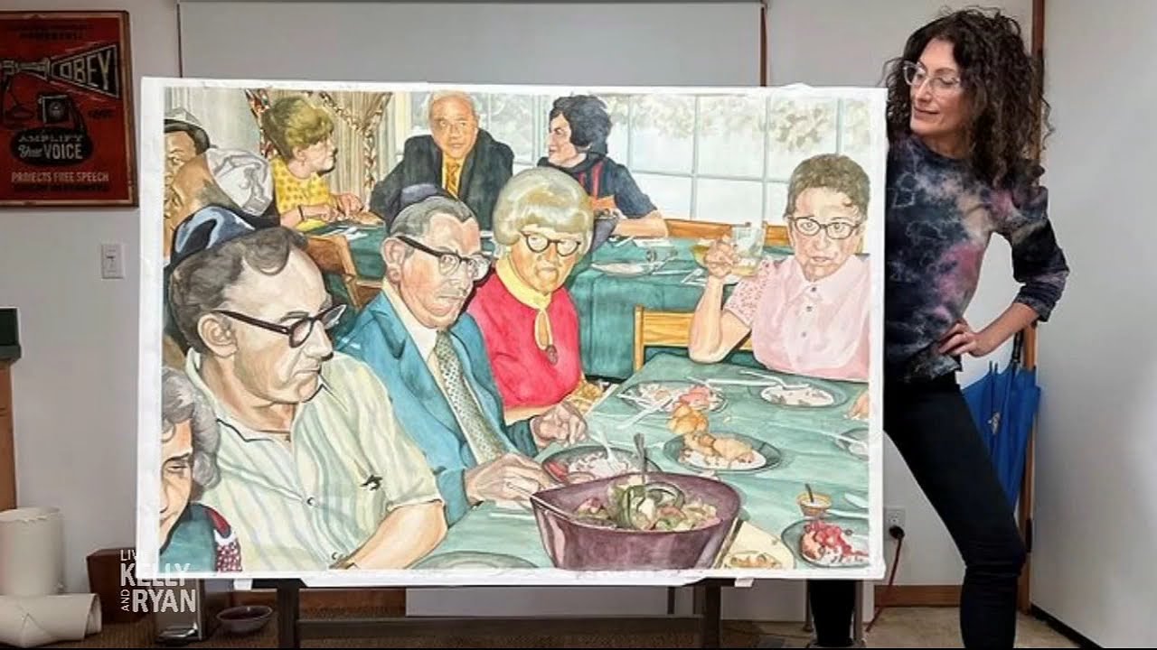 Lisa Edelstein’s Artistic Talents - YouTube