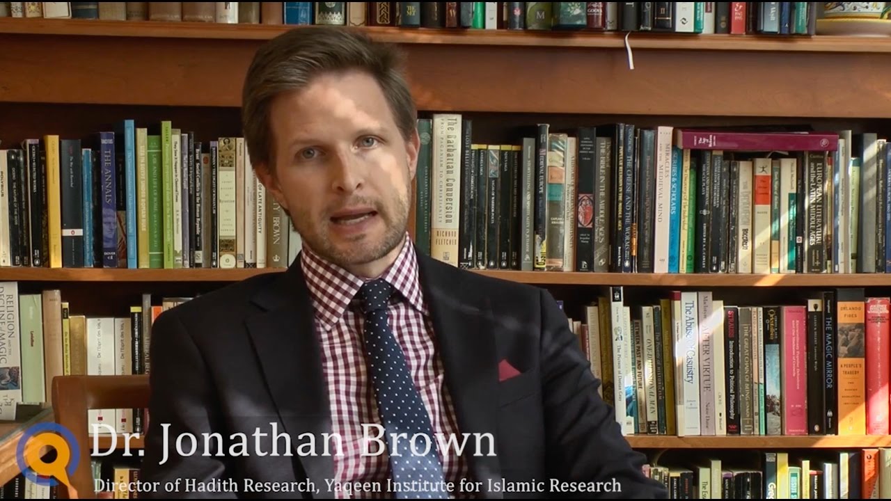 Dr. Jonathan Brown, Director of Hadith Research - YouTube