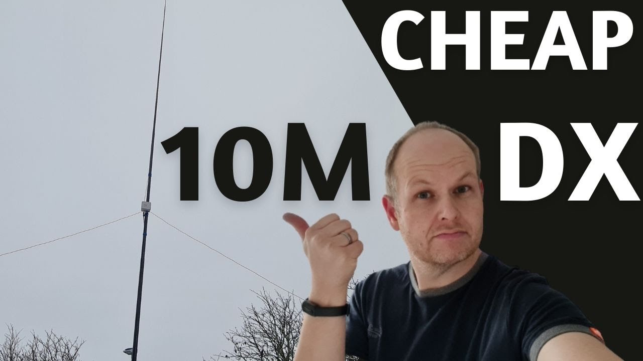 Cheap 5/8th 10m DX Antenna to get you on the air - YouTube
