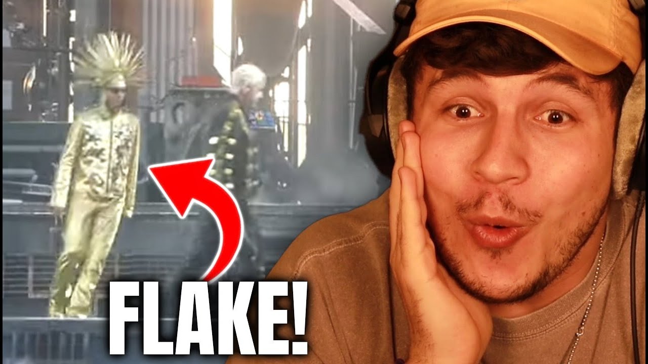 FLAKE mit NEUEM OUTFIT😱?!?...Reaktion : RAMMSTEIN - Keine Lust (Live - 2024) - YouTube