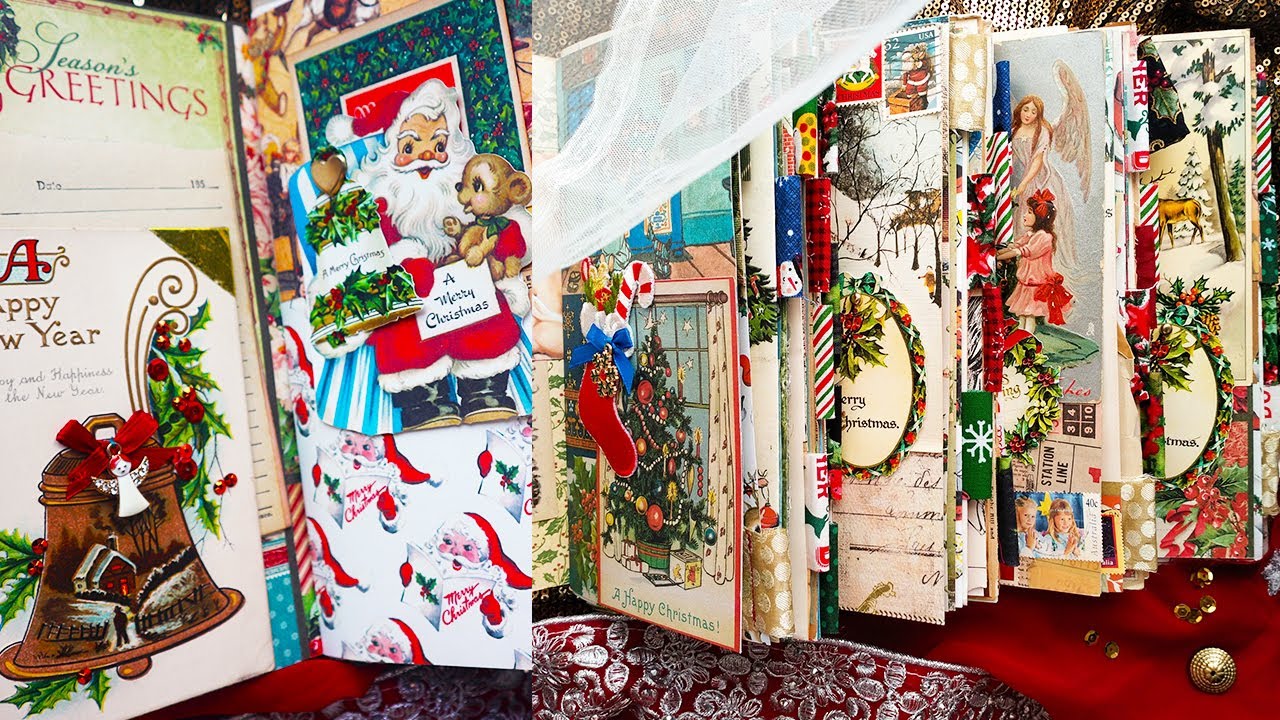 Christmas Junk Journal Collection 2021 - YouTube