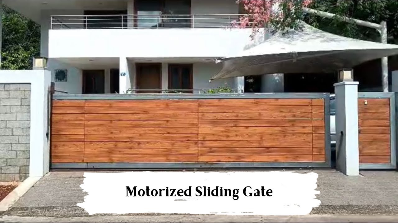 sliding gate design for home | sliding gate | new sliding gate design ...