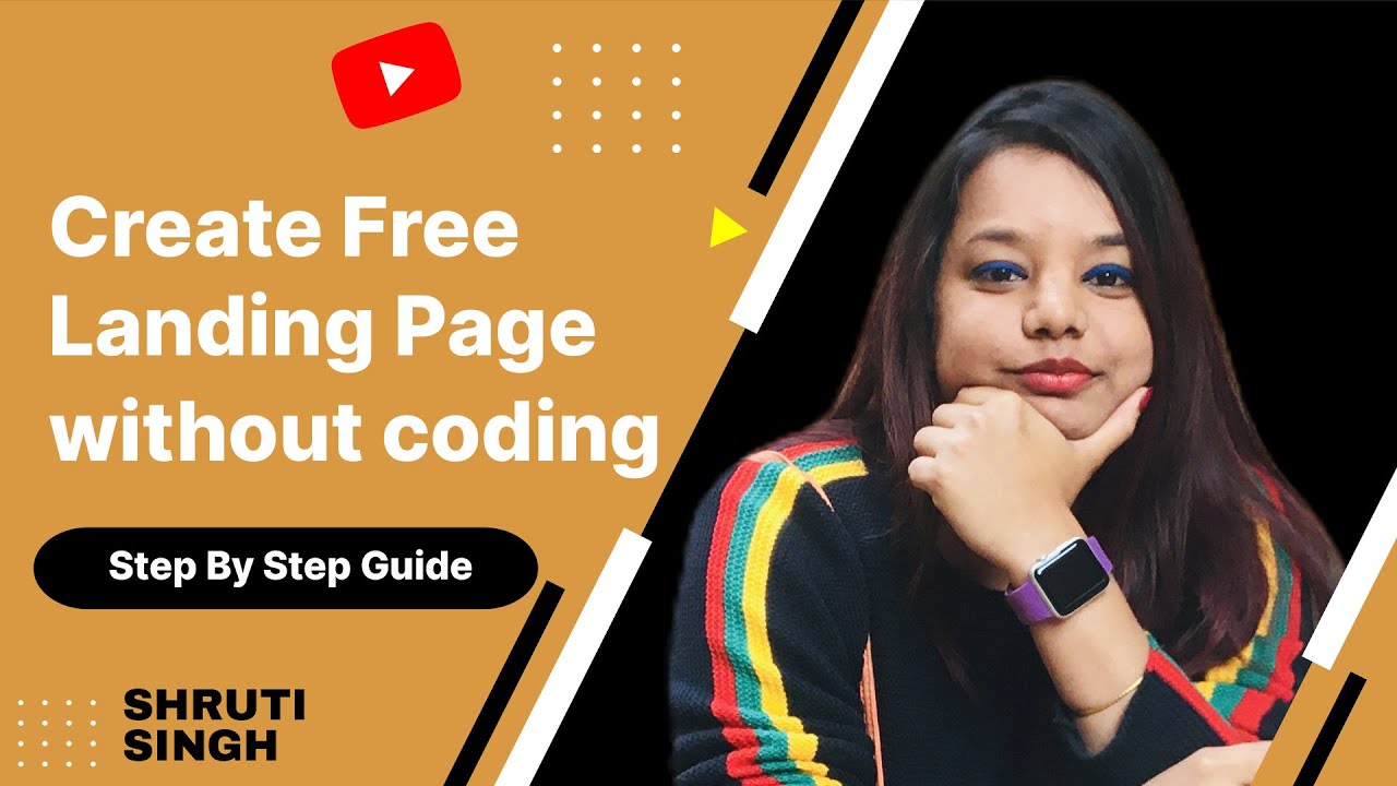 How to Create Website or Landing Pages Without Coding | Step by Step ...