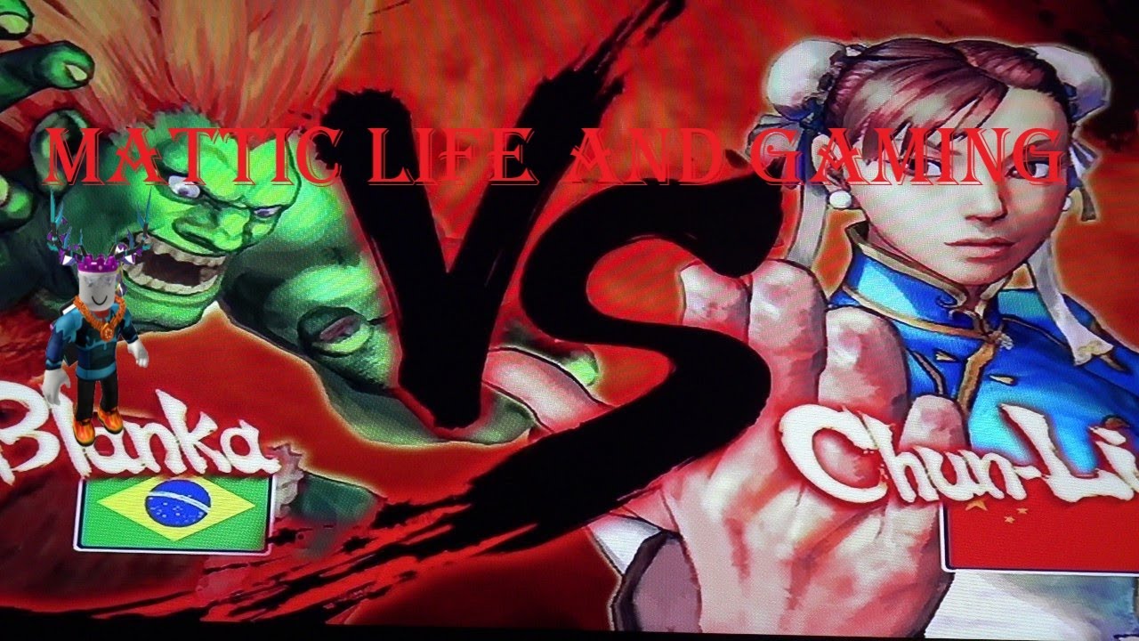 Mattic life gaming: Street Fighter IV Father vs Mattic - YouTube