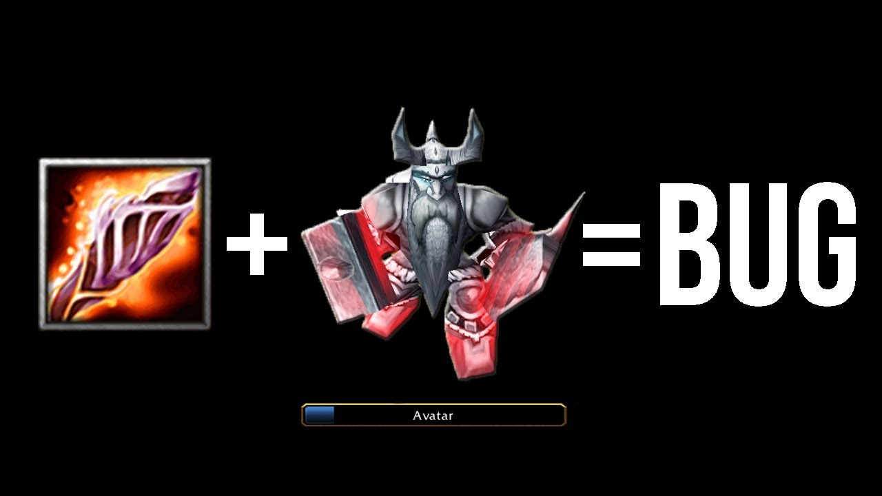 Bug with Avatar and Staff of Sanctuary - YouTube