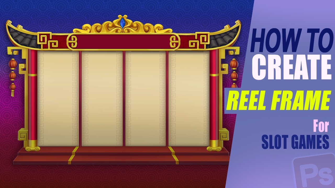 Reel Frame Design #slotgames #GameArt - YouTube