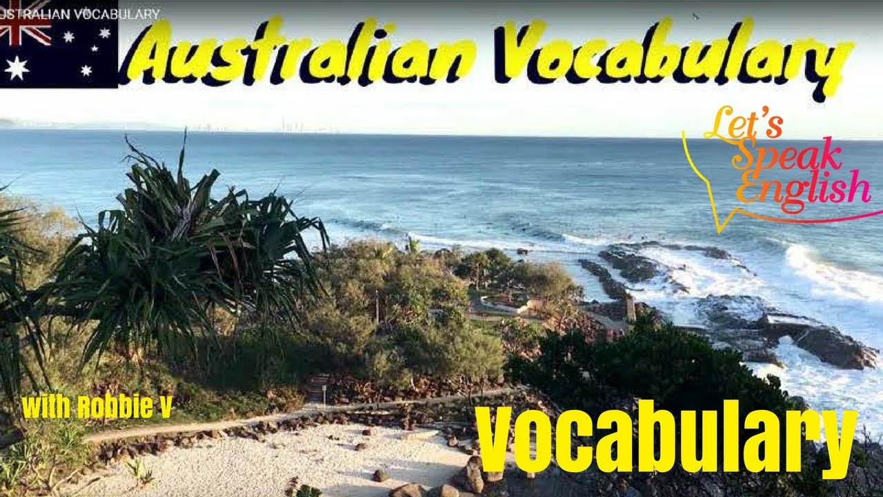 AUSTRALIAN VOCABULARY - YouTube