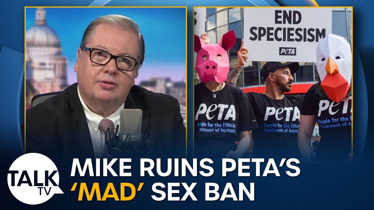 Mike Graham ruins PETA’s ‘mad’ sex ban: "These vegans have gone bonkers ...