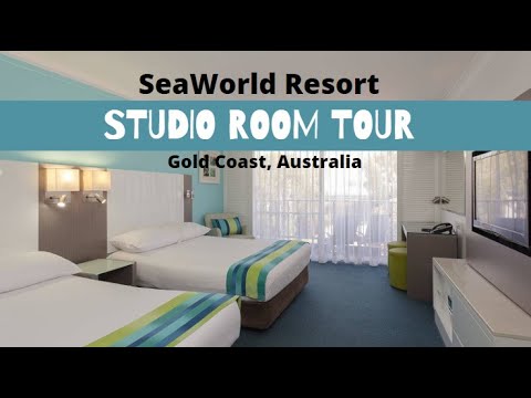 SeaWorld Resort - Studio Room Tour - Gold Coast, Australia - YouTube