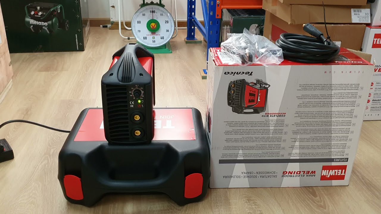 [ OVERVIEW ] TELWIN TECNICA 211S - Máy Hàn Que 180 A - ITALY - YouTube