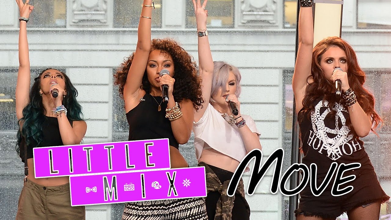 Little Mix Debuts New Single "Move" - Lyrics - YouTube