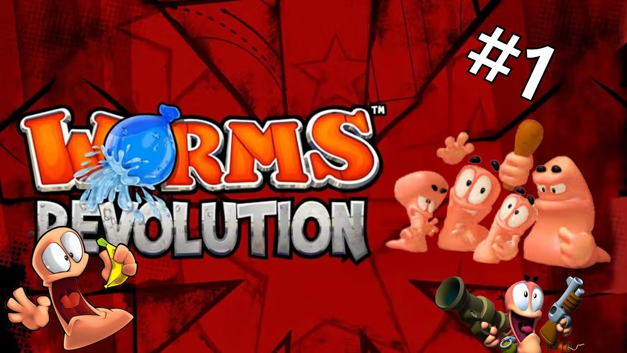 JOGUEI WORMS COM AMIGOS E FOI PURO CONTEÚDO I Worms Revolution - YouTube