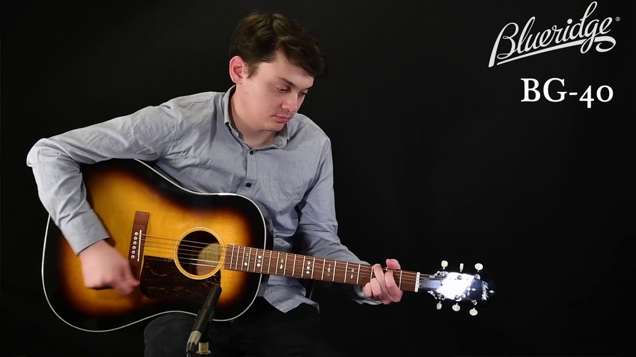 Blueridge BG-40 Review -- Saga Music - YouTube
