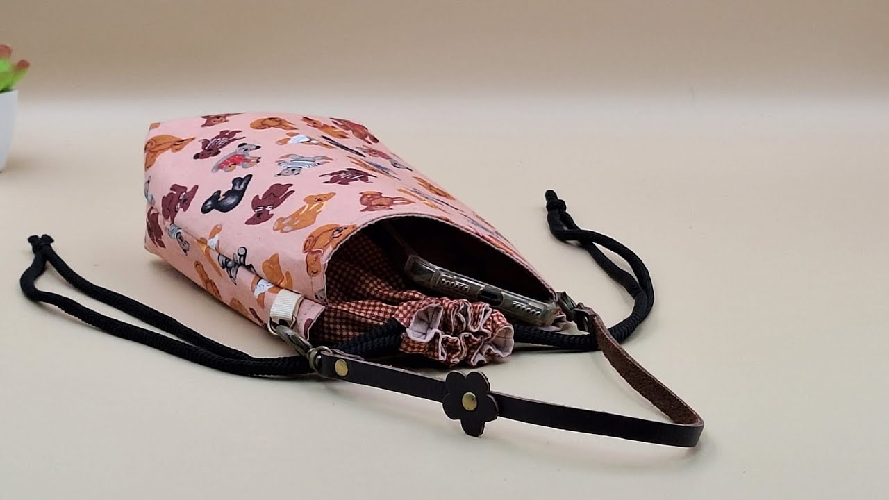 Cute String Bag #diy #diyhandmade #cutebag - YouTube