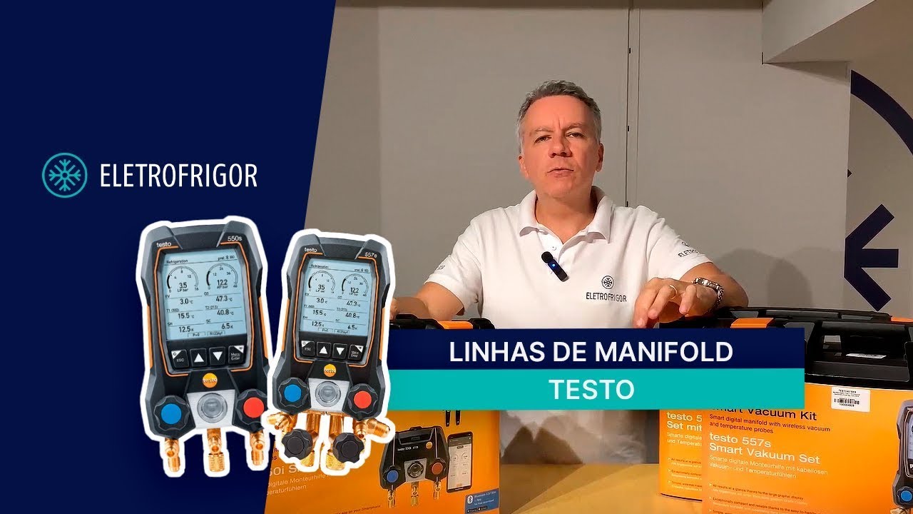 Explorando Todos os Tipos de Manifolds Testo 55X: Guia Completo e Como ...