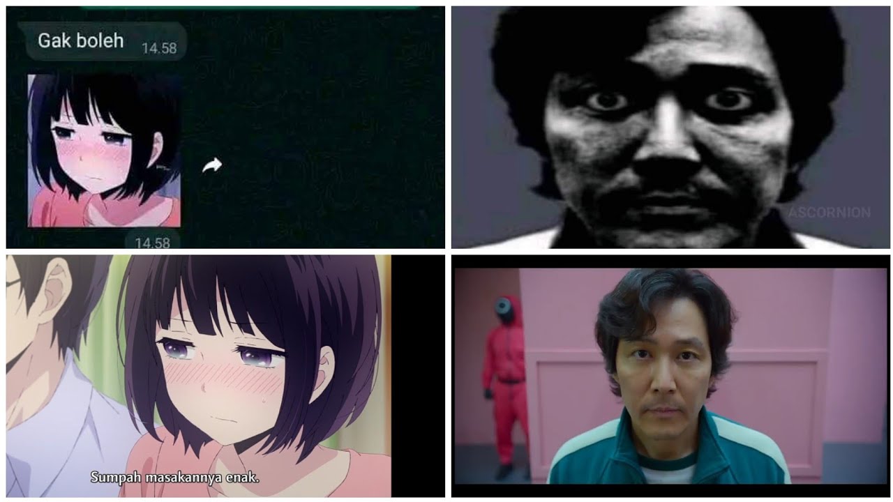 Original Meme Kuzu no Honkai Gak Boleh/Nggak Boleh, Boleh!! Dan Squid ...