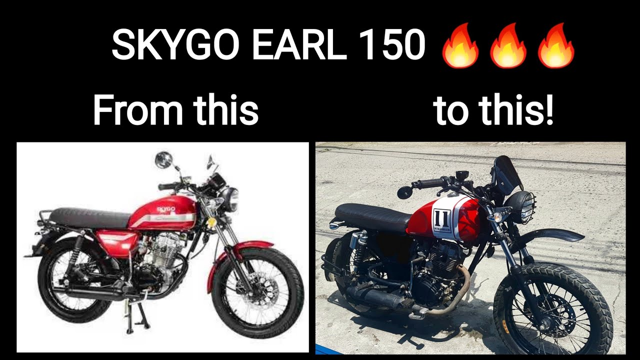 SkyGo Earl 150 custom backyard build (budget build) - YouTube